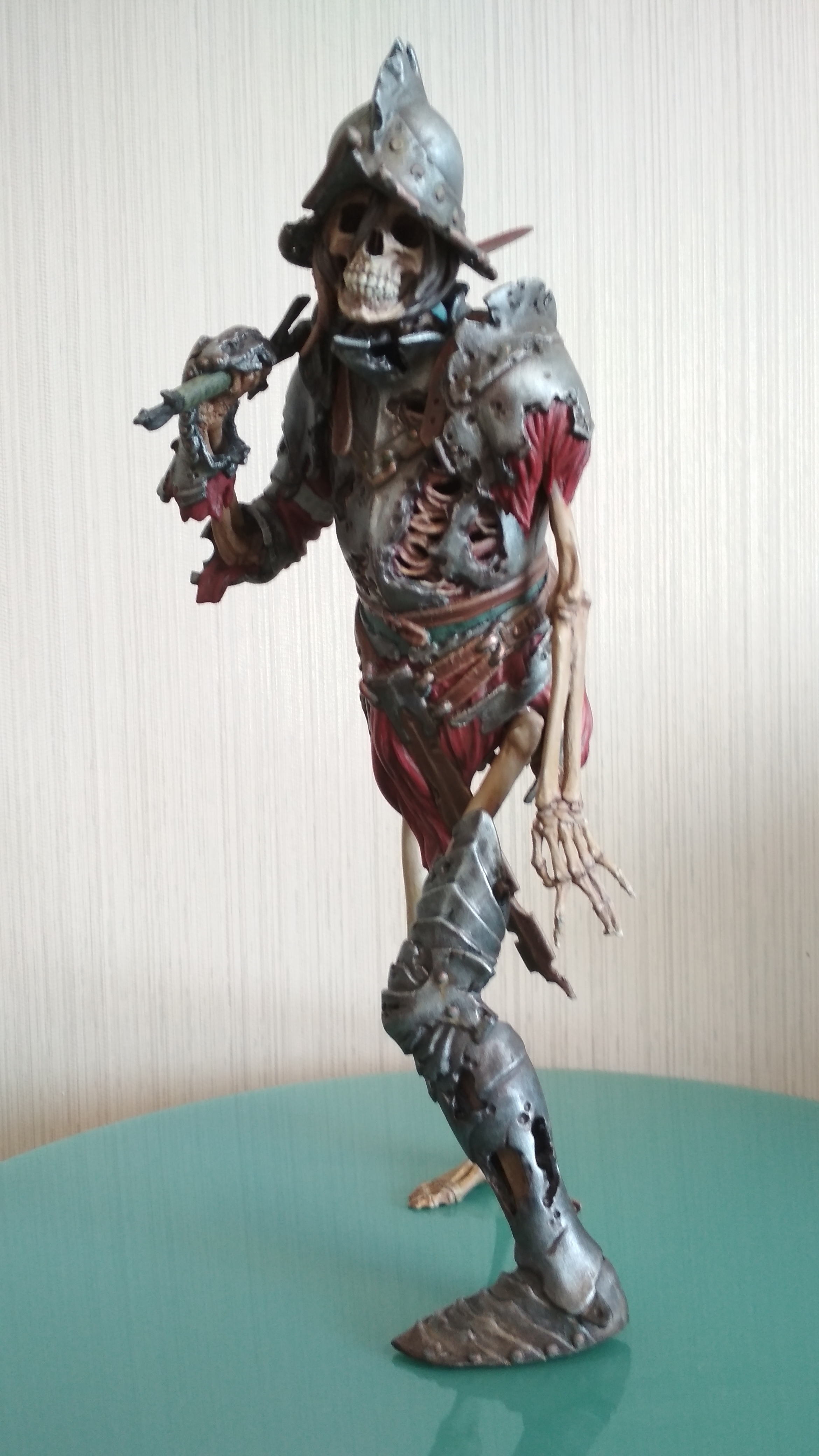 3D Printable Evil Skeleton Knight by Arminas Didziokas