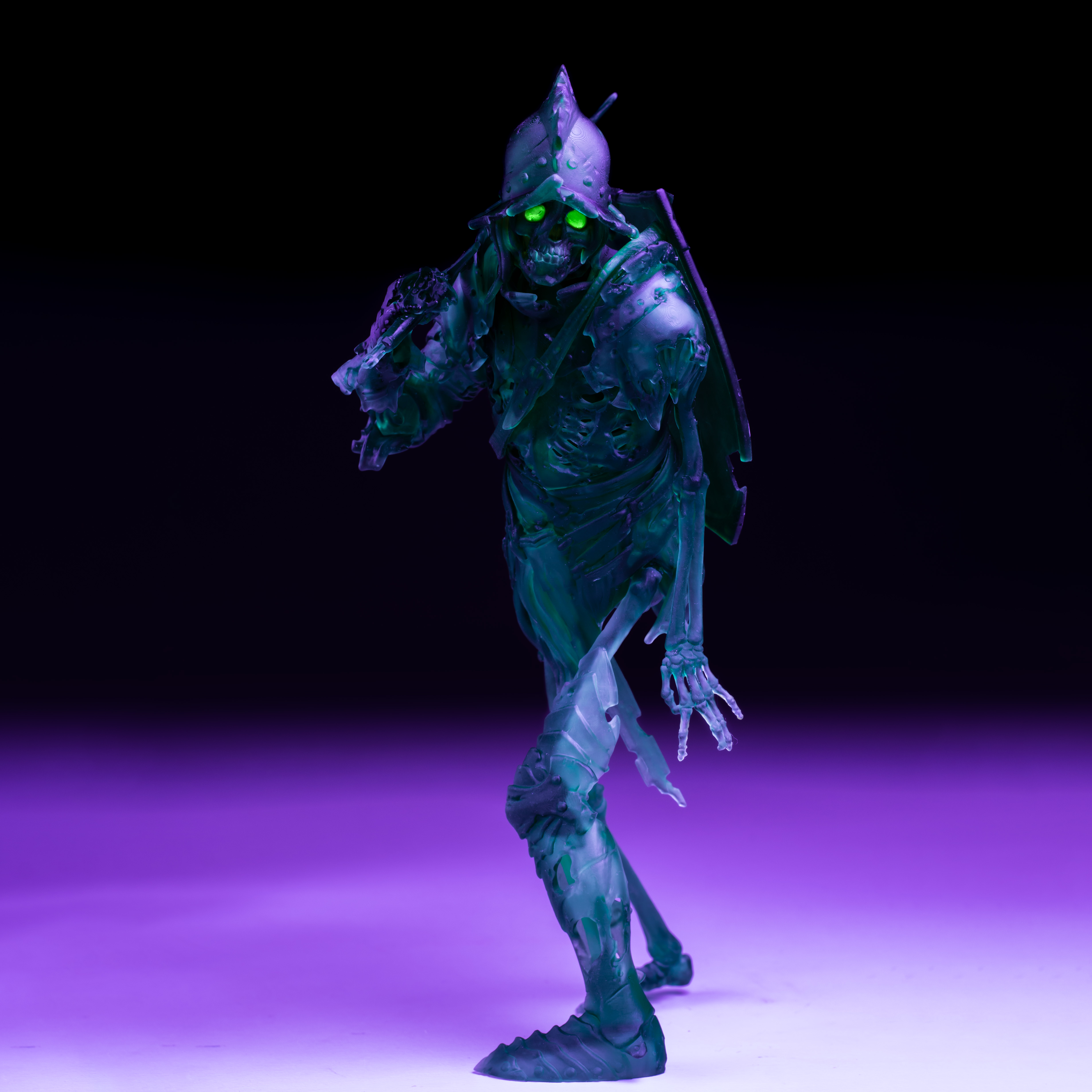 3D Printable Evil Skeleton Knight by Arminas Didziokas