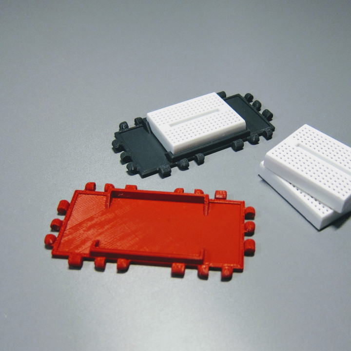 3D Printable Prototype Base Panels :: Polypanel Electronics by fredrik