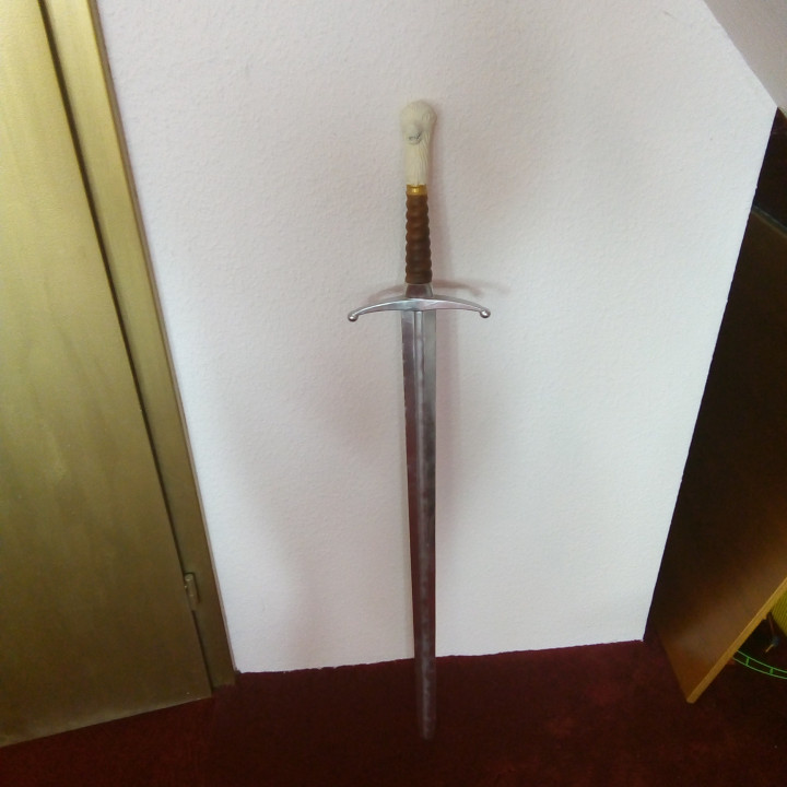 3D Print of Longclaw - Game of Thrones Show edition by Bent