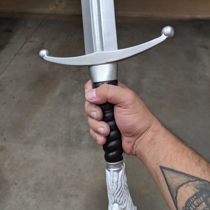 3D Print of Longclaw - Game of Thrones Show edition by domtv