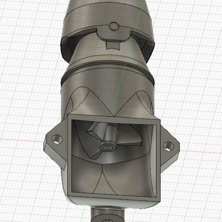 3D Printable Boat water jet engine by András Nagy