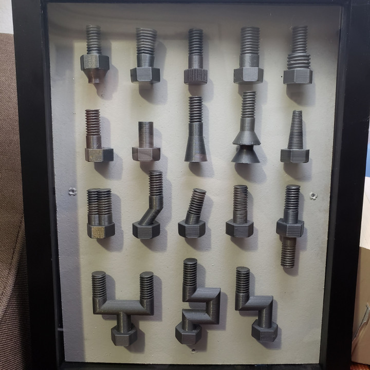 3D Printable Specialty Bolts by Dsk