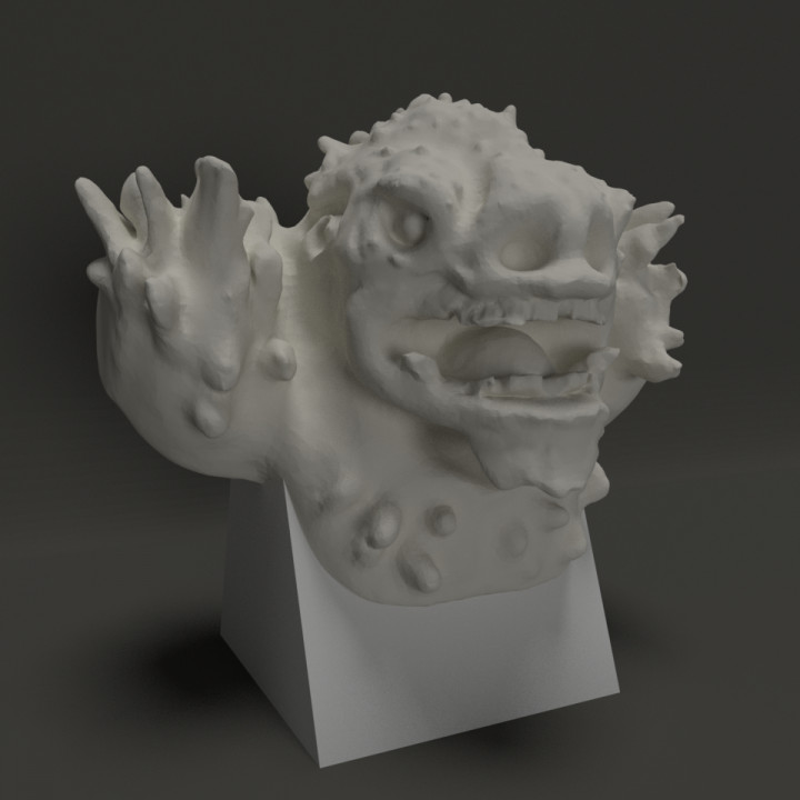 3D Printable Hell Turtle by Denoel Andre