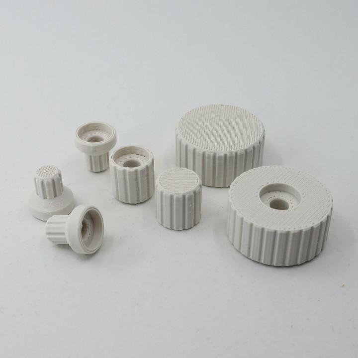 3D Printable Potentiometer Panels :: Polypanel Electronics by fredrik