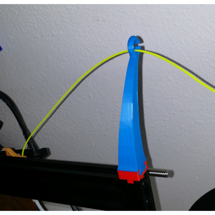 3D Printable Filament Guide by احمد صبره يونس