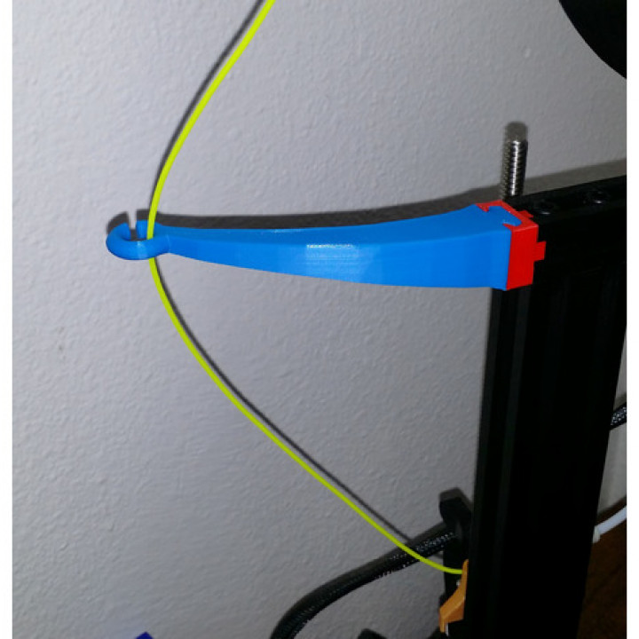 3D Printable Filament Guide by احمد صبره يونس