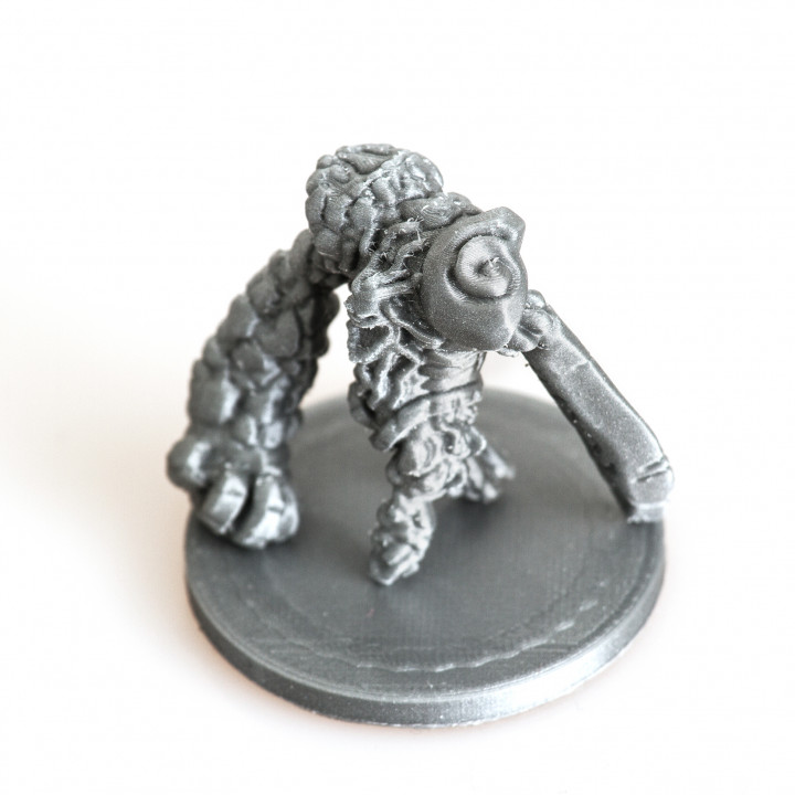 3D Printable Stone Golem - DnD by Wekster