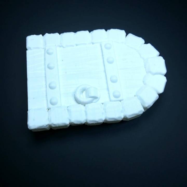 3D Printable Wooden door by Stanislav Kuznetsov