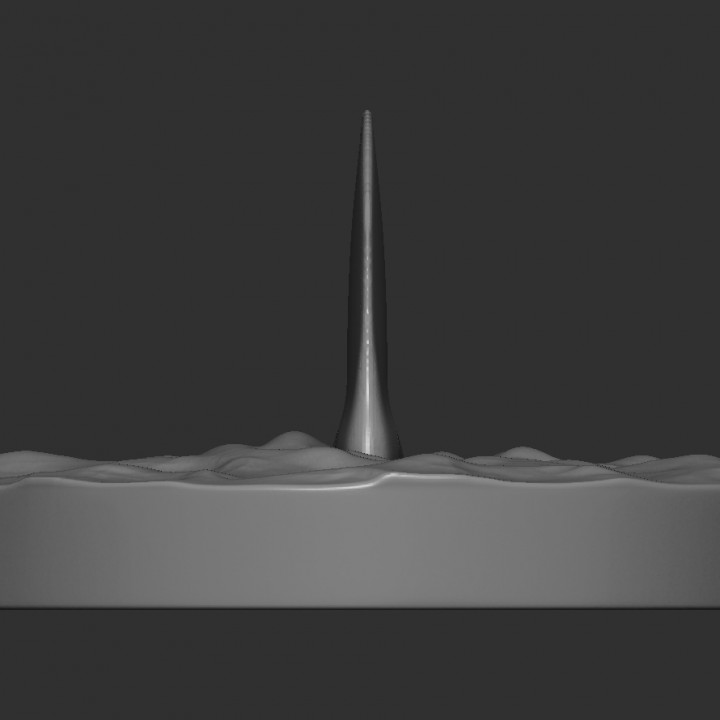 3D Printable Shark Fin by Cs. Karoly