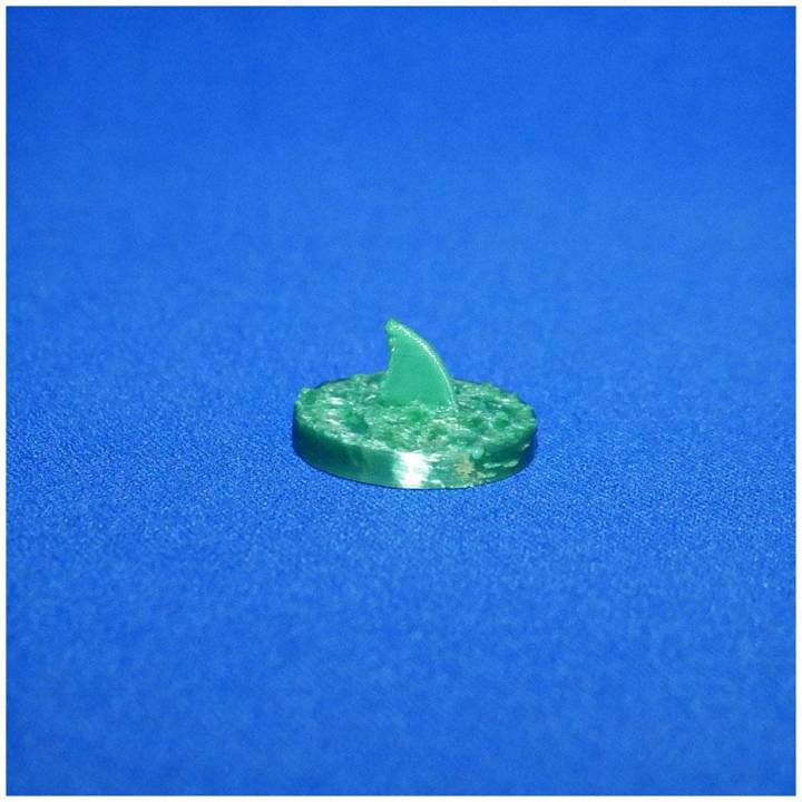 3D Printable Shark Fin by Cs. Karoly