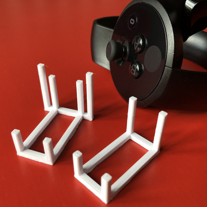 3D Printable Oculus Touch Controller Stand by Grisworks