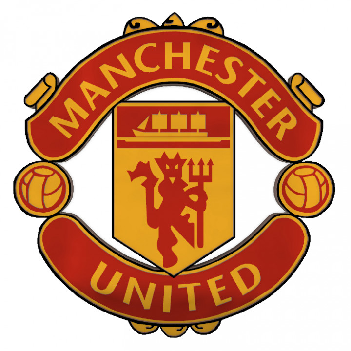 3D Printable Manchester United logo by Anthony Reitan