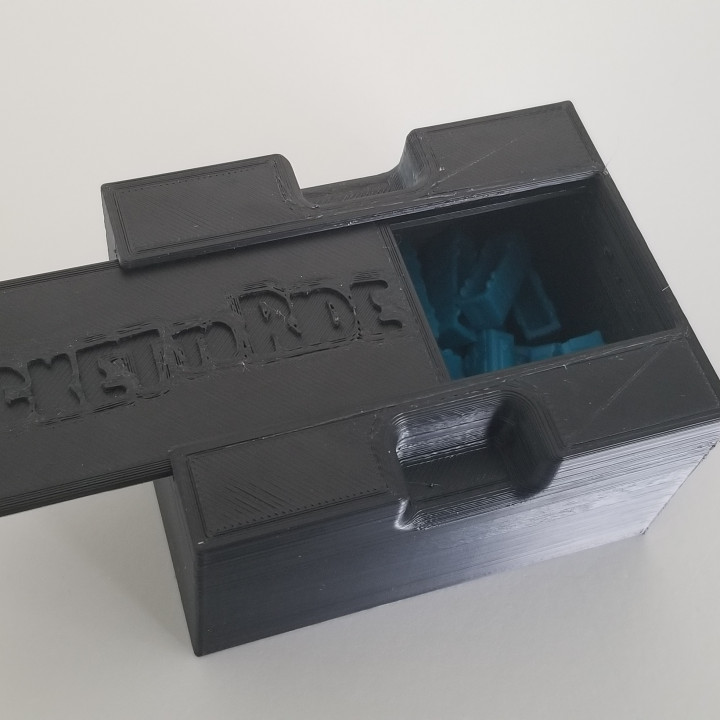 3D Printable Ticket To Ride Sliding Box for Trains by Ambient