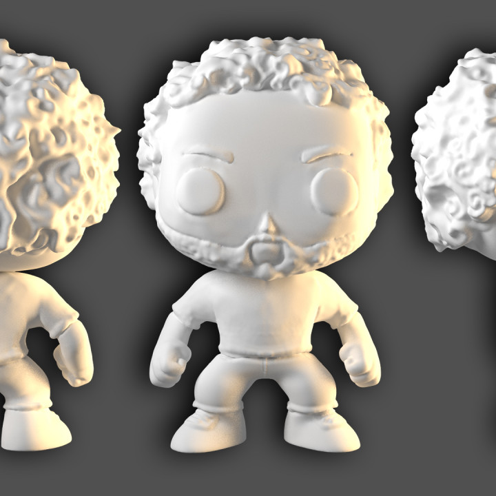 3D Printable Funko Pop by Daniele Caccavale
