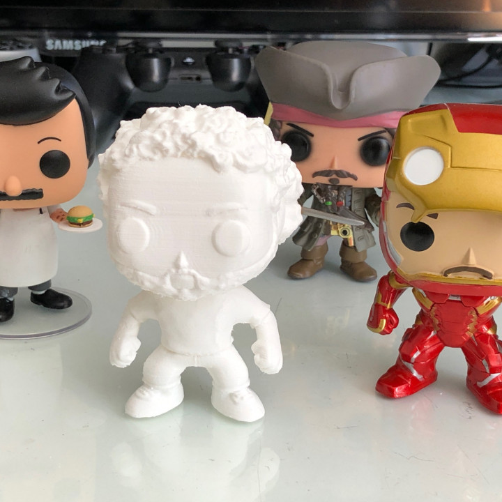 3D Printable Funko Pop by Daniele Caccavale