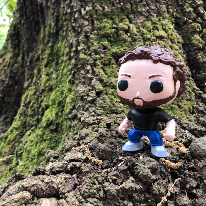 3D Printable Funko Pop by Daniele Caccavale