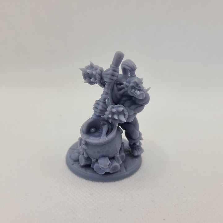 3D Printable Burtz Dwarfstew - Ogre Cook by Artisan Guild
