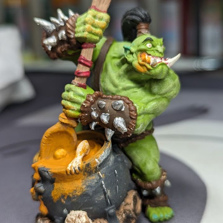 3D Print of Burtz Dwarfstew - Ogre Cook by BlackCattus