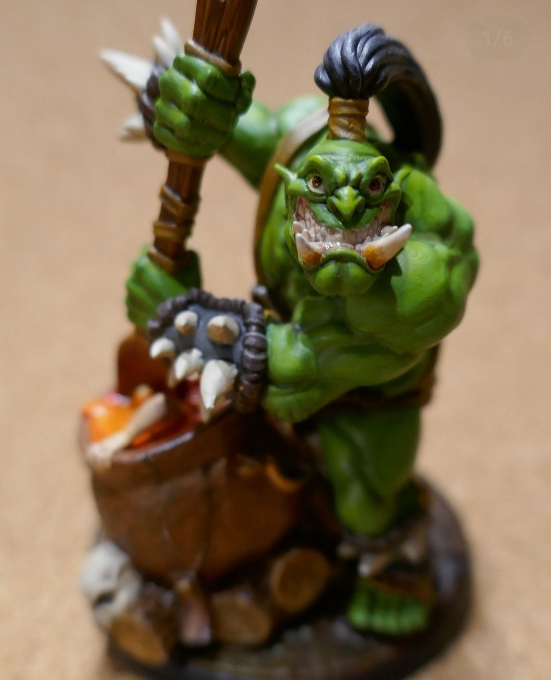 3D Printable Burtz Dwarfstew - Ogre Cook by Artisan Guild
