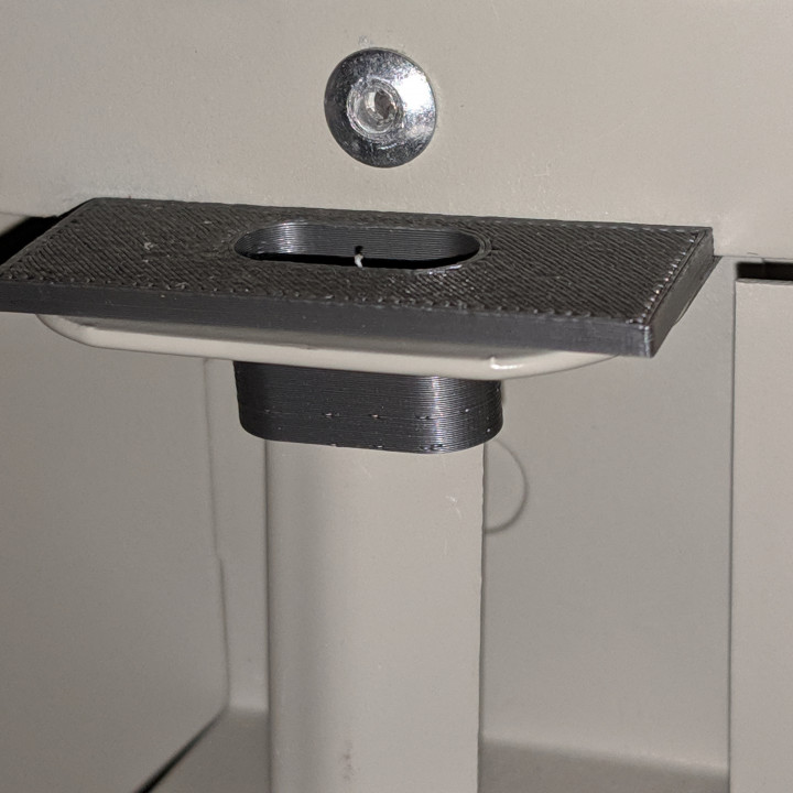 3D Printable Stack-on In Wall Gun safe lock bar guide. by Chad Lichty