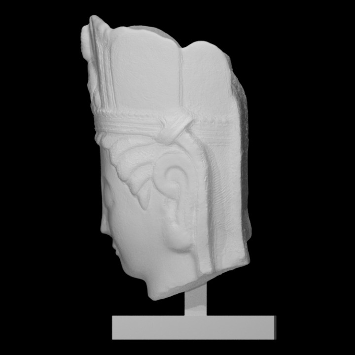 3D Printable Ming Dynasty Carving of a Head by Victoria and Albert ...