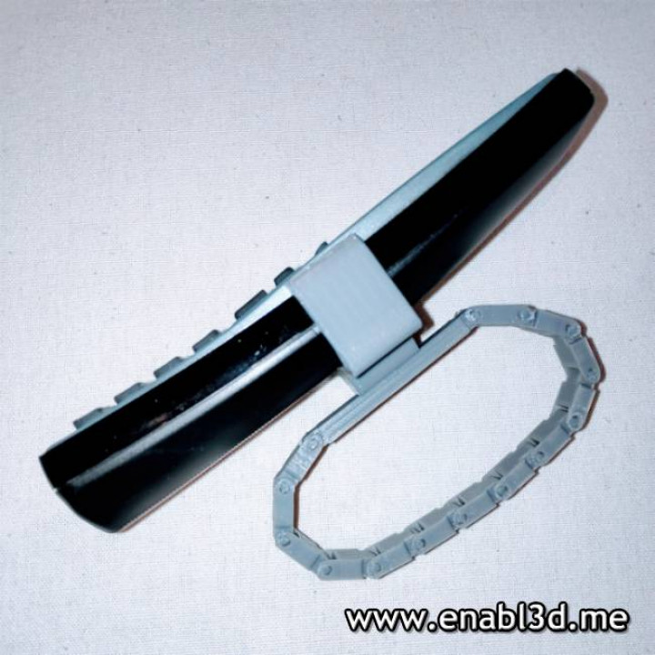 3D Printable Articulated Connector Parts by ENABL3D.ME