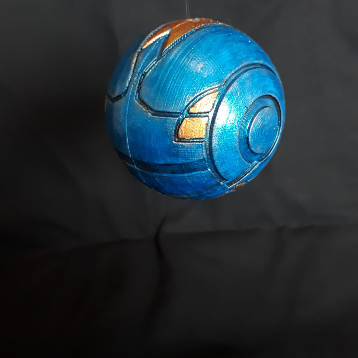 3D Printable X-O Manowar's Shanhara Armor (Orb form) by Jarhara Jai Arik