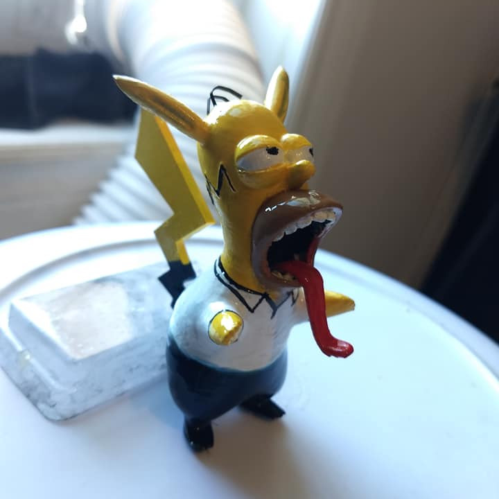 3D Print of Homerchu by davep1