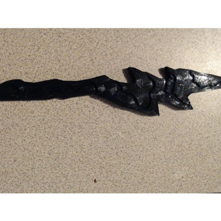 3D Printable Cicada's Dagger from CW's The Flash (Full Model) by Luke Davis