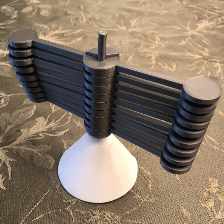 3D Printable Helicone - A Customizable Desktop Toy by Thomas Byrne