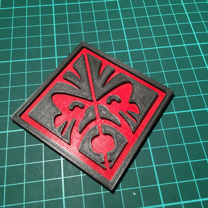 3D Printable HP OMEN logo by Kroxcz