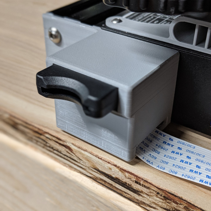 3D Printable A compact Ender 3 Micro SD to SD Card Reader Mount by ...