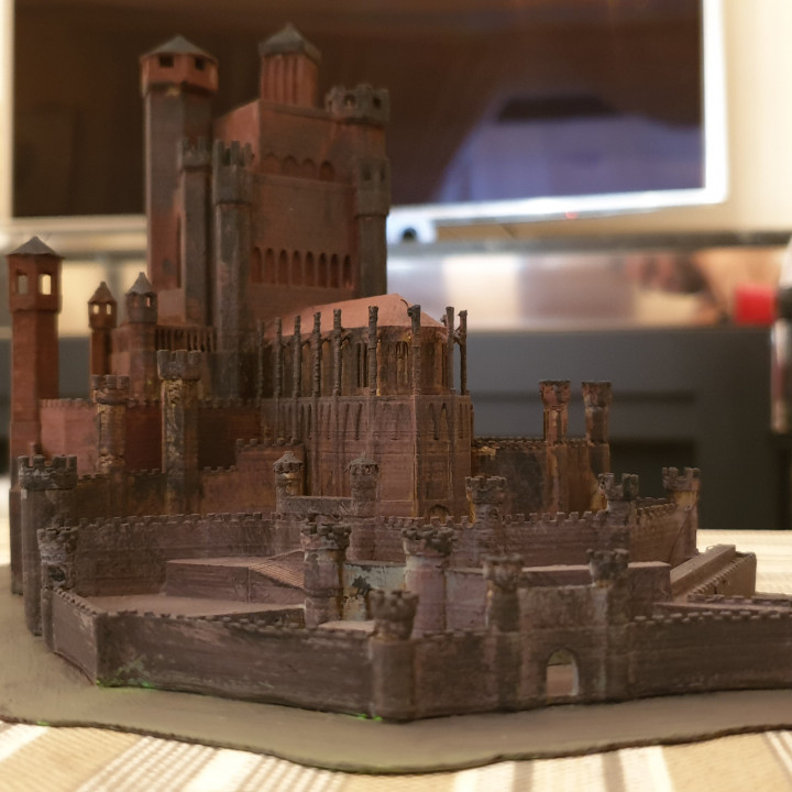 3D Print of The Red Keep - Game of Thrones by anestismanganaris993008