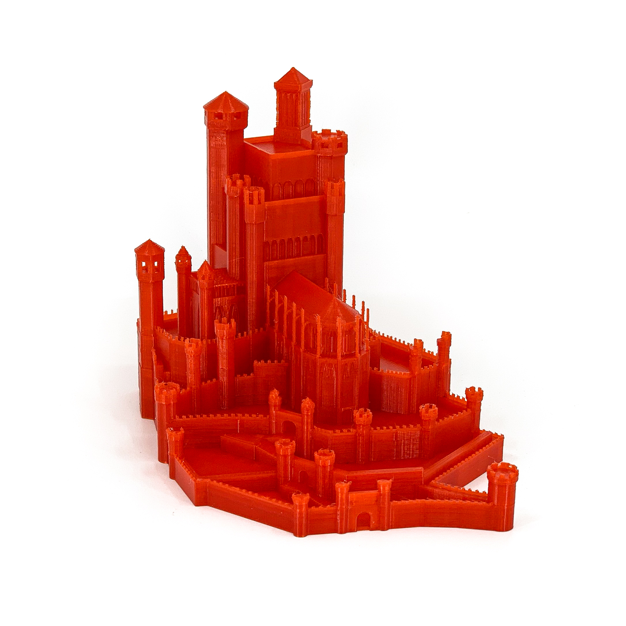 3D Printable The Red Keep - Game of Thrones by MiniWorld3D
