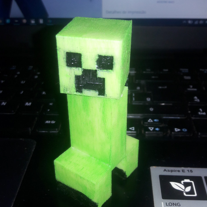 3D Printable Creeper by Luan Henrique Luiz