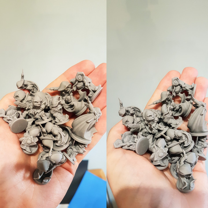 3D Printable RPG Heroes! Set_01 by Arminas Didziokas