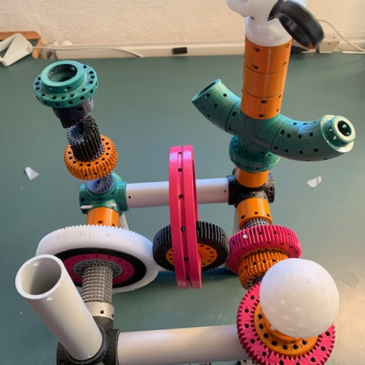 3D Printable PS 1a - Pipe Straight by Bjørn Heide
