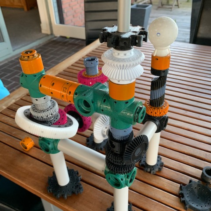 3D Printable PS 1a - Pipe Straight by Bjørn Heide