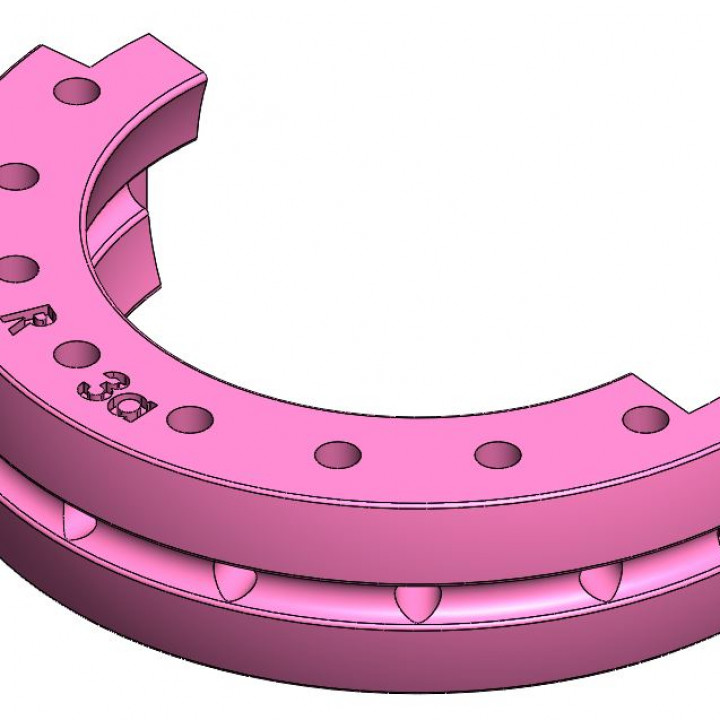 3D Printable R 3a - Ring Ø65 by Bjørn Heide