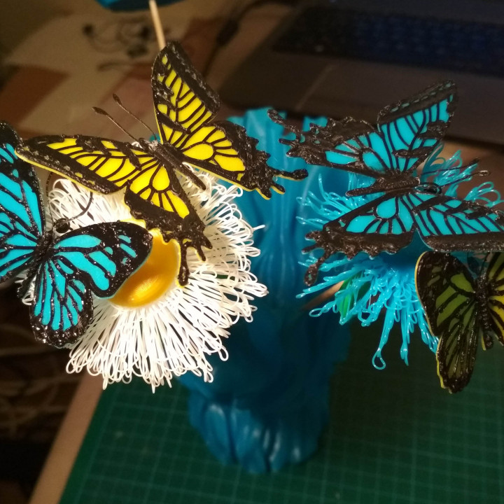 3D Printable Butterfly by Tomas Tecko