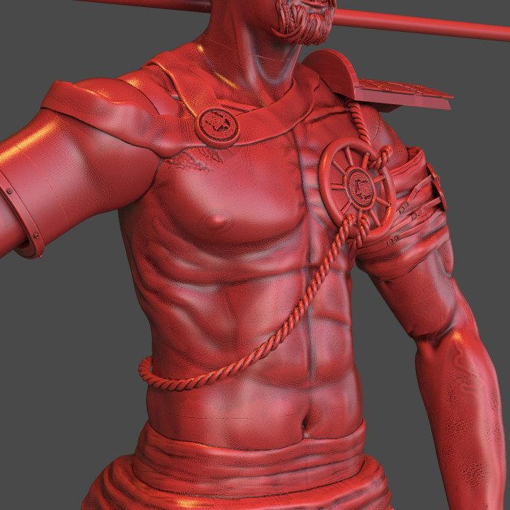 3D Printable Samurai Steampunk by Pablo Garcia