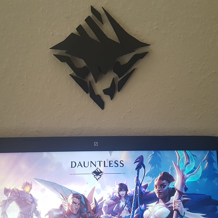 Téléchargement Dauntless 3d Logo par Blana Factory