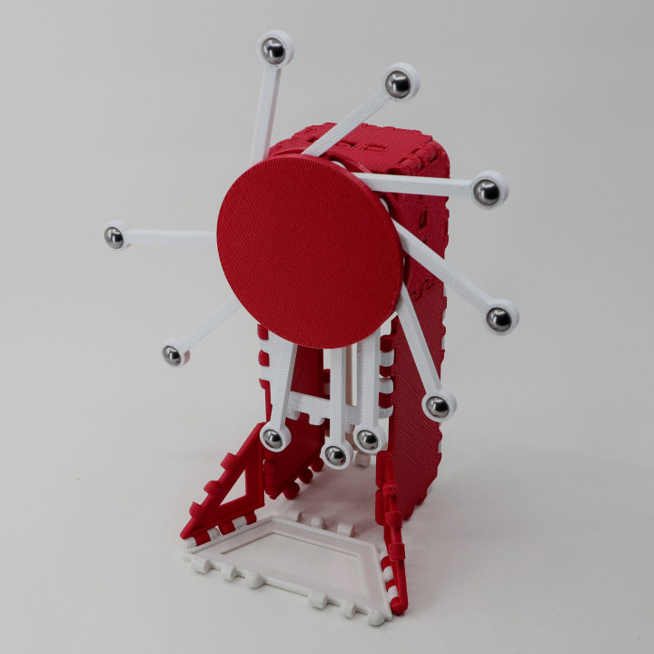 3D Print of Perpetual Motion da Vinci Style III by fr3drik