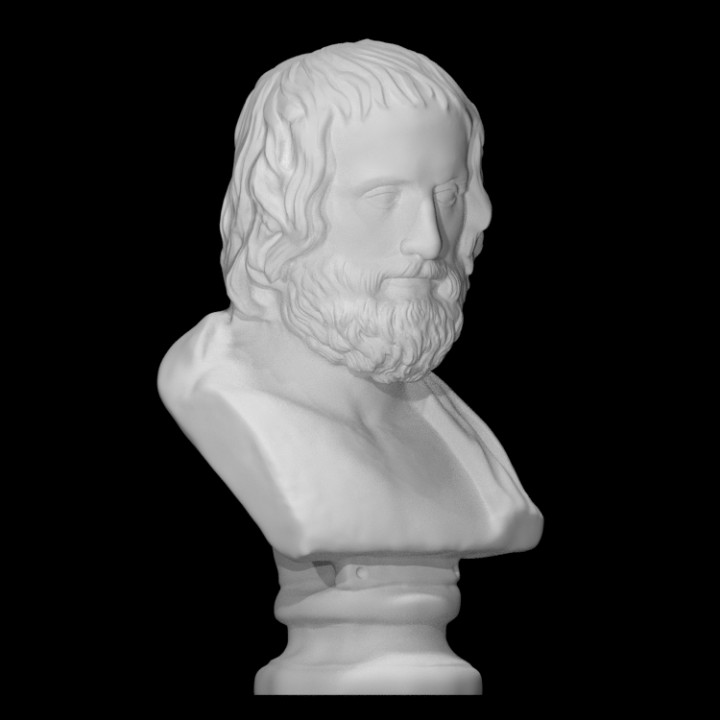 3D Printable Euripides by Scan The World