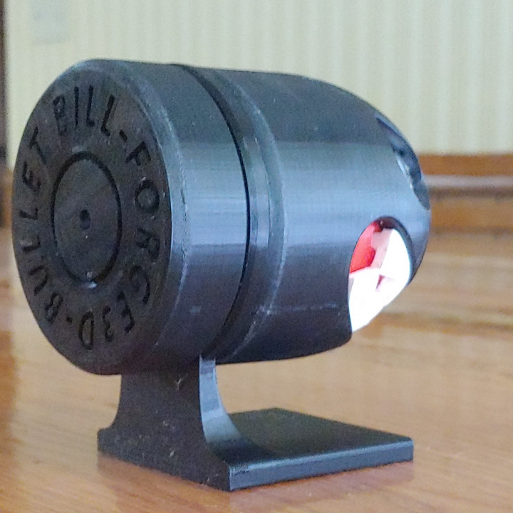 3D Printable Bullet Bill/Banzai Bill Stand by Aaron S.