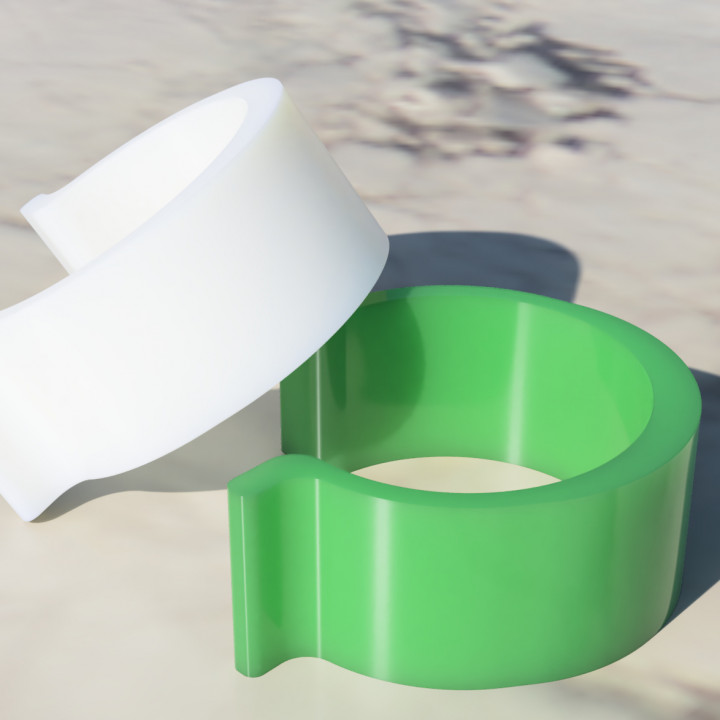 3D Printable Intex pool clamp by Anders Andersson