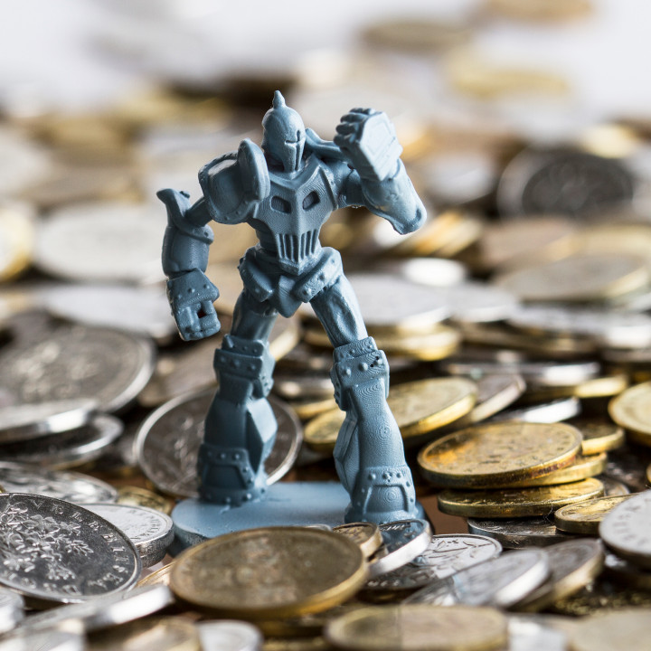 3D Printable Shield Guardian by Wekster