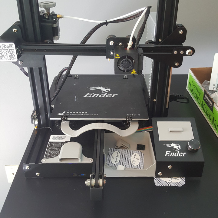 3D Printable Ender 3 Screen Cover by LegionOfTheRepublic