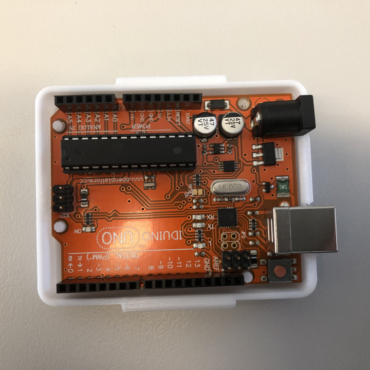 3d Printable Arduino Uno Case By Hamish